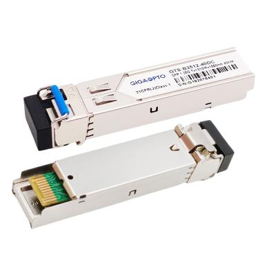 Cina ricetrasmettitore 40km SMF LC DOM For Cisco GLC-BX40-U di 1.25G TX1310nm RX1550nm BIDI SFP in vendita