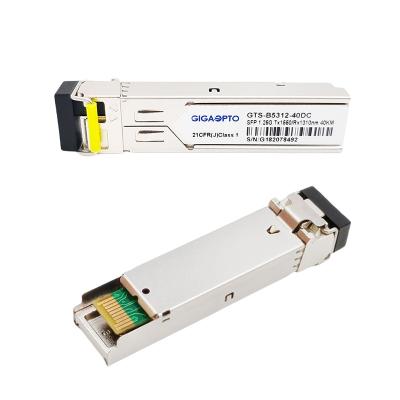 Cina Ricetrasmettitore 40km RX1310nm LC SMF DOM Module di 1000BASE-BX GLC-BX40-D Cisco SFP in vendita