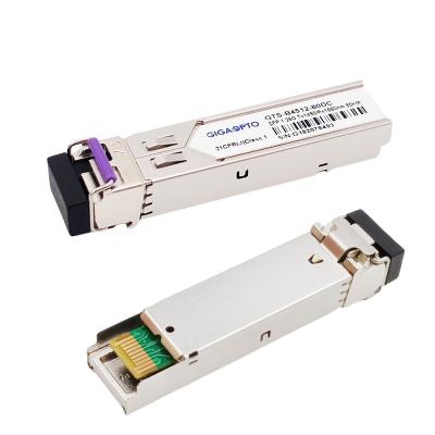 Cina Ricetrasmettitore 80km LC SMF DOM For GLC-BX80-UA di gigabit di 1000BASE-BX Cisco in vendita