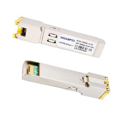 Cina Ricetrasmettitori compatibili di SFP 1G RJ45 CISCO per GLC-T 100m in vendita