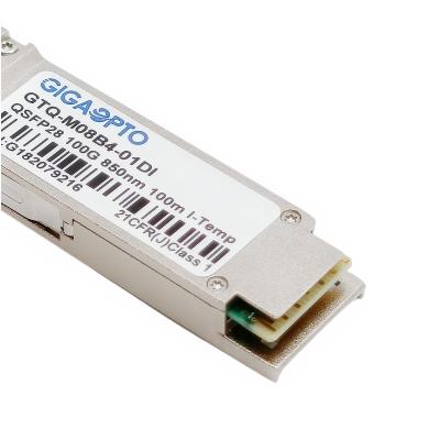 Cina Modulo ottico 850nm MMF 100m del ricetrasmettitore QSFP28 per Cisco QSFP-100G-SR4-I in vendita