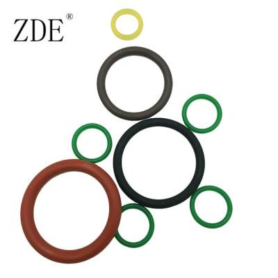 China AS568 High Pressure Oil Resistance Colored O Seal Ring Rubber For Hydraulic Machinery for sale