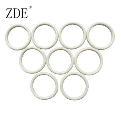 China Heat Resistant Custom Soft White Silicone Rubber Sealing Rings O Ring Gasket Food Grade for sale