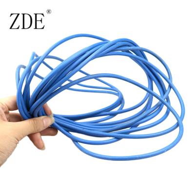 China Waterproof Blue Soft Custom Round Shape Rubber Seal Color O Ring 4mm for sale