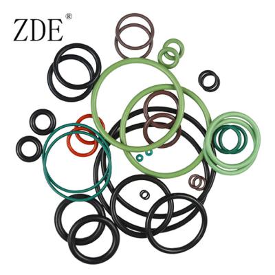 China Customized Colored Nitrile Rubber O Ring Sealing Gasket Mechanical Parts for sale