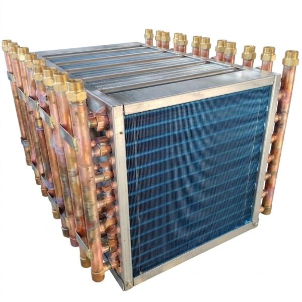 Quality Finned Condenser-evaporator, Central Air Conditioning Heat Exchanger for sale
