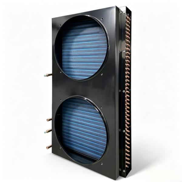 Quality Copper Tube Finned Condenser Radiator Condensing Unit for sale