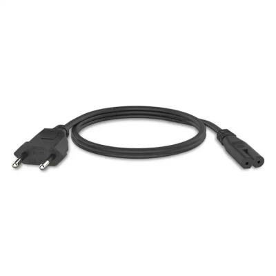 China XianDa supply best 360 tv EU Plug 2 pin to IEC C7 electrical supplies power cords dryer extension cords ac power cord for sale