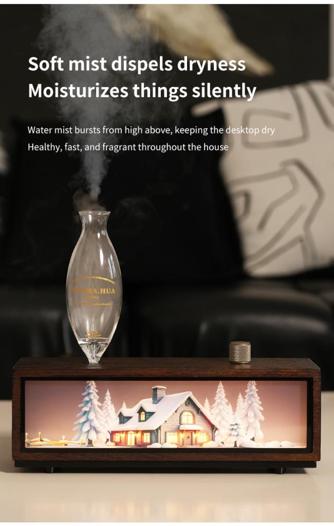 Snowman diffuser operation