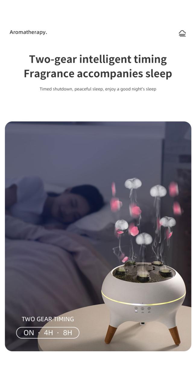 3D Simulated Flame Aromatherapy Diffuser product view