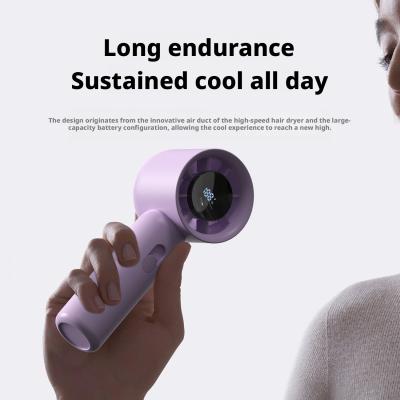 China 3000mAh Battery Mini Portable Silent Blower Fan Waterproof For High Speed Cooling for sale
