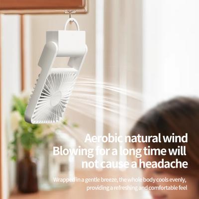 China Desktop Handheld Hung Fan 3 Speed Quiet Cooling Sample Available For Home Office Travel for sale