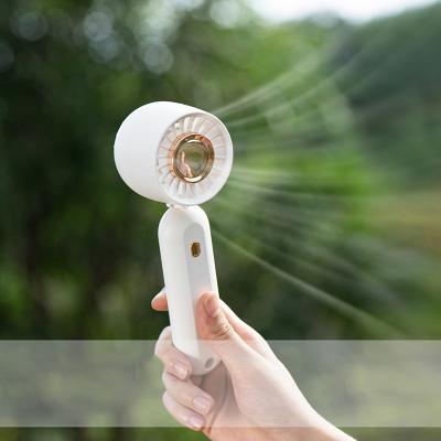 China Customized 3 In 1 Handheld Portable Fan With 2000mAh Battery Foldable Design for sale