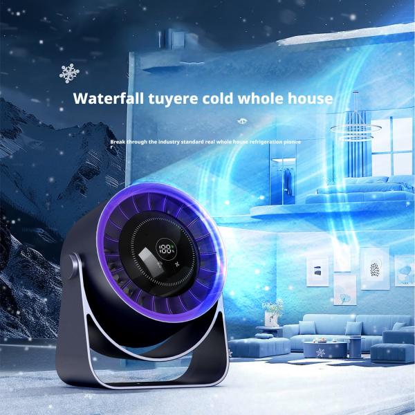 Quality Lightweight Design Portable Desk Fan Mini Turbine Fan For Outdoor Indoor Use for sale