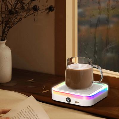 China OEM Brand 10W Portable Electric Cup Warmer For Tea Coffee Milk Beverage Heating for sale