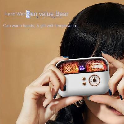 China OEM USB Rechargeable Hand Warmer 2 In 1 Self Heating For Household Use for sale