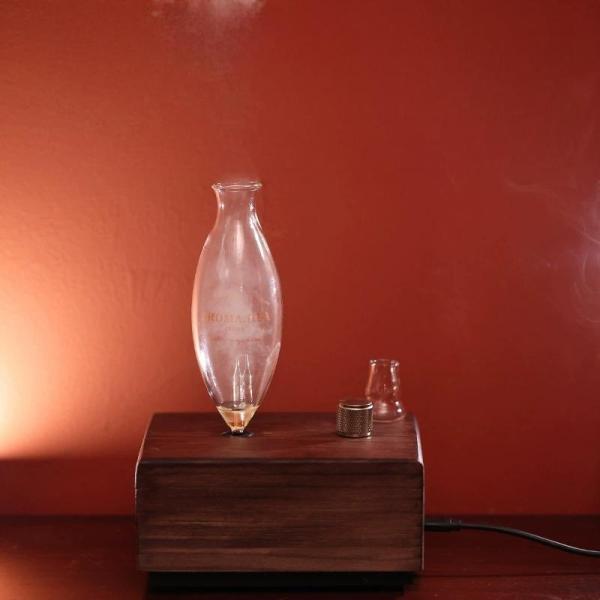 Quality Wood Waterless Aromatherapy Aroma Oil Diffuser Quiet Sleep For Hotel for sale