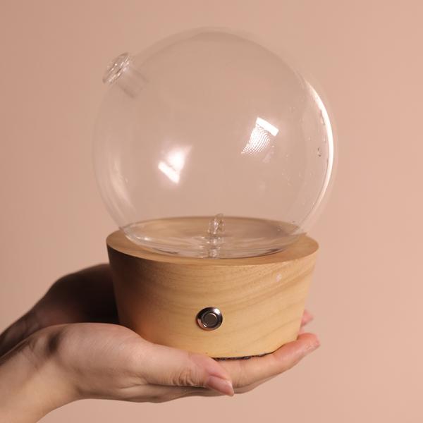 Quality USB Rechargeable Vintage Aroma Diffuser Real Wood Essential Oil Diffuser OEM Size for sale