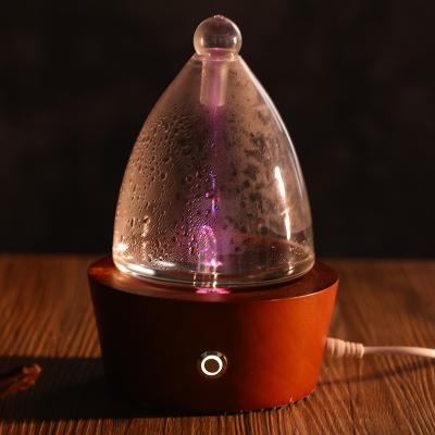 China Real Wood Material Vintage Aroma Diffuser 0.5L Capacity For Residential Offices Spas for sale