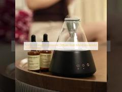 Scents Aroma360 Ultrasonic Diffuser Real Wood  Household USB-Powered