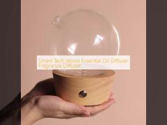 Smart Tech Wood Essential Oil Diffuser Fragrance Diffuser