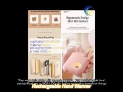 custom usb rechargeable pocket hand warmer with 2000mah battery winter warmth