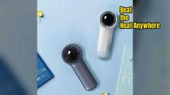 Mini Fan Portable Cooling Foldable Rechargeable