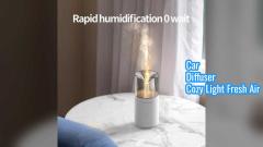 Car Diffuser Candle Light for Fresh Air
