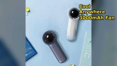 3000mAh Portable Fan Mini Rechargeable Handheld