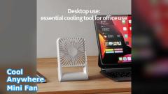 Portable Mini Fan USB Rechargeable Foldable Cooling