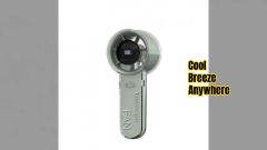 Mini Portable Fan Digital Display Cooling