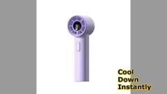 Quiet USB Handheld Fan Cools You Fast