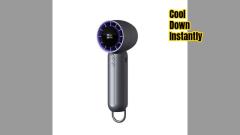Portable Mini Fan USB Lightweight Flashlight Cooling
