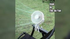 Portable Stroller Fan 2000mAh Rechargeable
