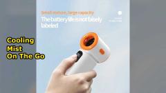 Portable Cooling Fan Humidifier Outdoor Comfort