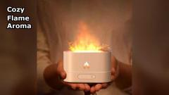 Flame Aroma Humidifier Timer For Office