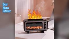 3D Flame Aroma Diffuser USB Humidifier