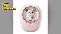 Cute Animal USB Fan for Kids & Hotels