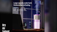 Quiet USB Humidifier for Dry Air Relief