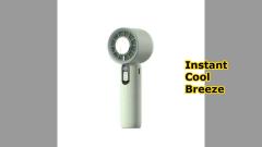 100 Speed Mini Portable Fan Cools You Fast