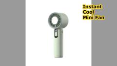 100 Speed Mini Portable Fan Cools Instantly