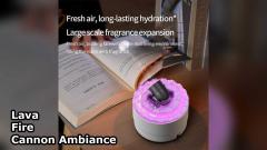 Lava Fire Cannon Aroma Diffuser For Dry Air