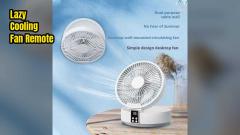 Lazy Cooling Fan Remote Spray Battery