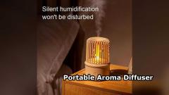 Portable Humidifier Aroma Diffuser USB Music LED