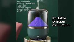 Portable Aroma Diffuser 7 Color LED Humidifier