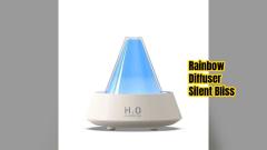 Rainbow Aroma Diffuser Silent Humidifier