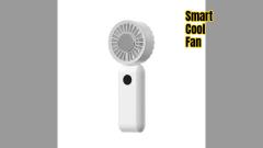 Digital Display Foldable Fan