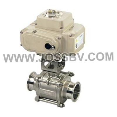 China Sanitary Electric 3PCS Ball Valve for sale