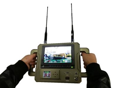 China handheld outdoor COFDM wireless RF audio video receiver for sale