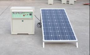 China 100WSolar mobile system for sale